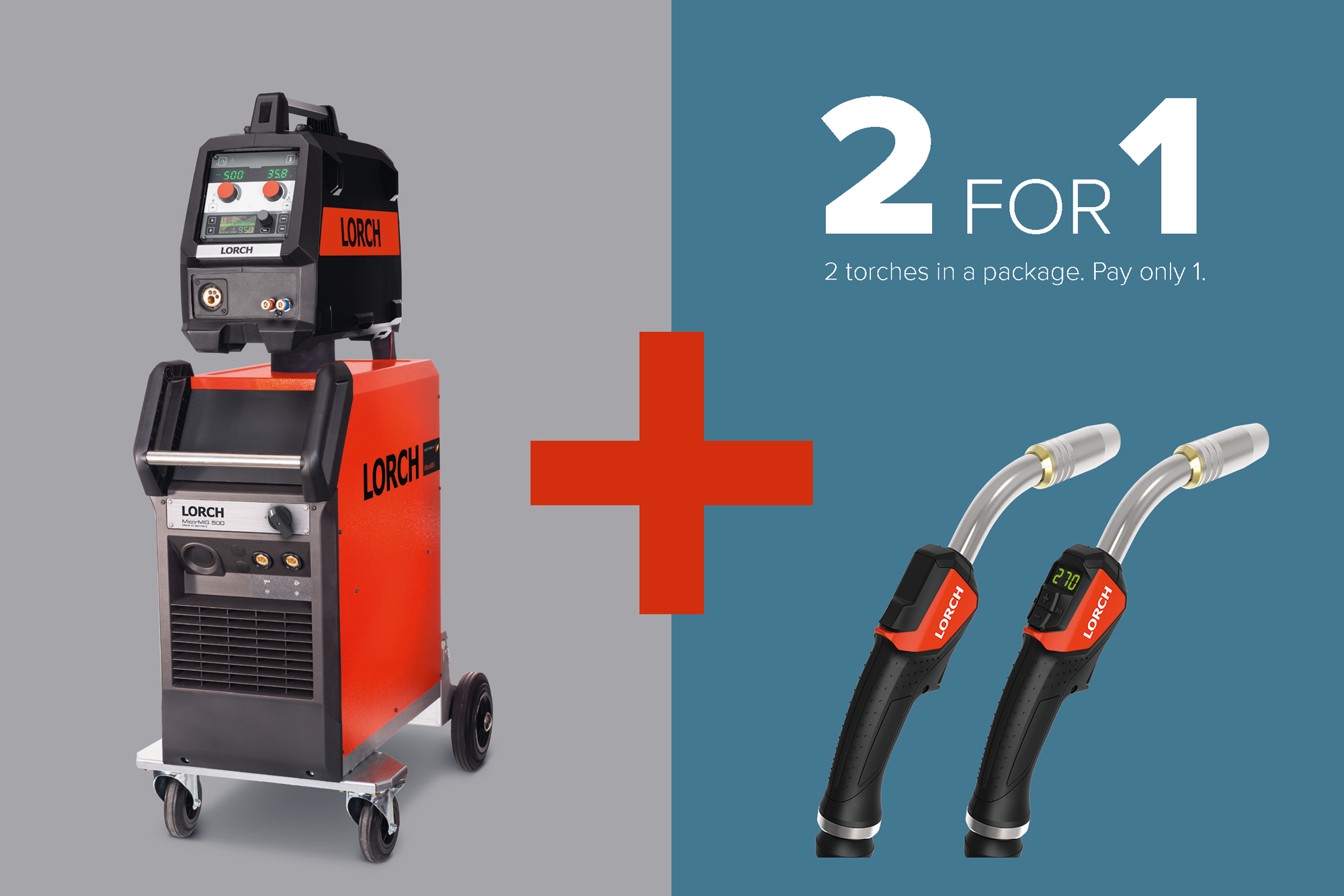 A welding machine that can do it all: The MicorMIG from Lorch